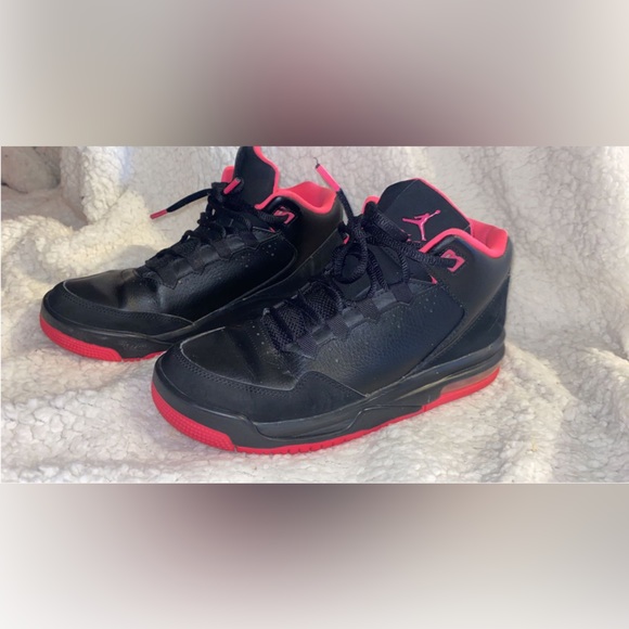 Jordan | Shoes | Jordan Flight Origin 2 Gs Black Pink | Poshmark